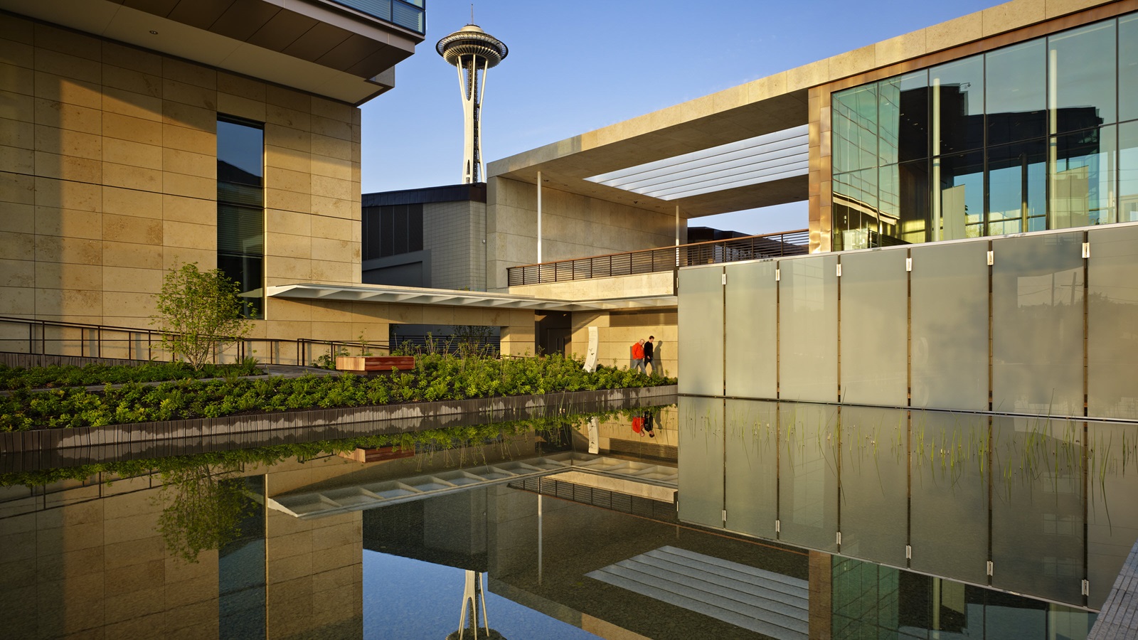 Gates Foundation HQ in Seattle, Washington, USA